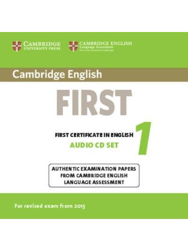 Cambridge English First 1 for revised exam from 2015- Audio CDs
