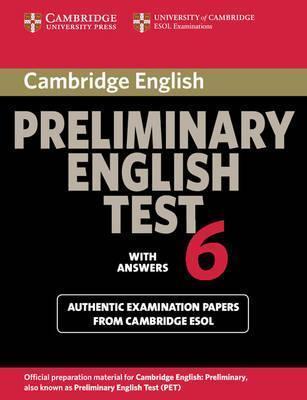 Cambridge Preliminary English Test 6 Student’s Book with answers