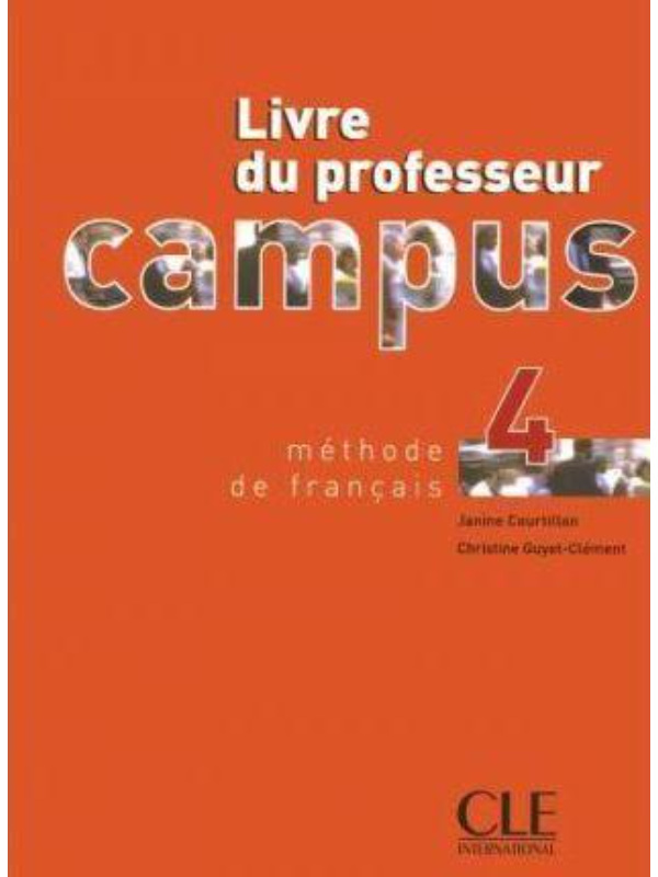 Campus 4 : Livre du professeur