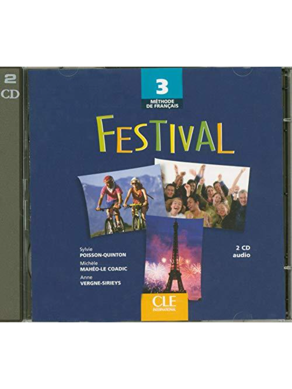 CD Audio Festival Niveau 3 Collectifs Methode de Français