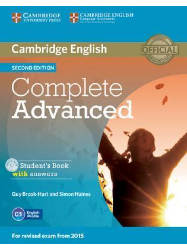 Complete Advanced Student’s Book with Answers with CD-ROM