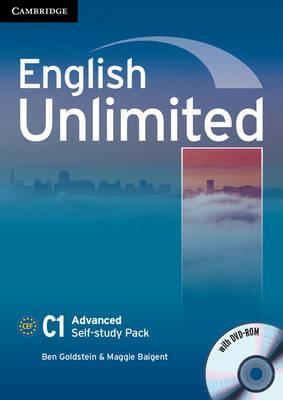 English Unlimited Advanced Self-study Pack (Workbook with Dvd-Rom)