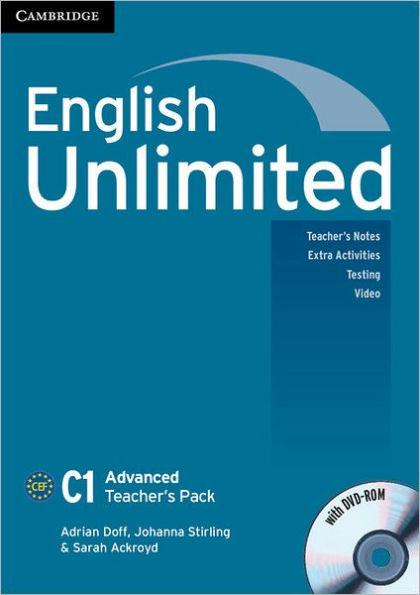English Unlimited Advanced Teacher’s Pack (Teacher’s Book with Dvd-Rom)
