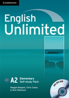 English Unlimited Elementary Self-study Pack (Workbook with Dvd-Rom)