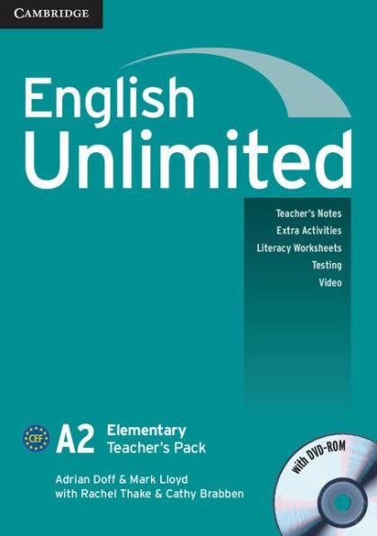 English Unlimited Elementary Teacher’s Pack (Teacher’s Book with Dvd-Rom)