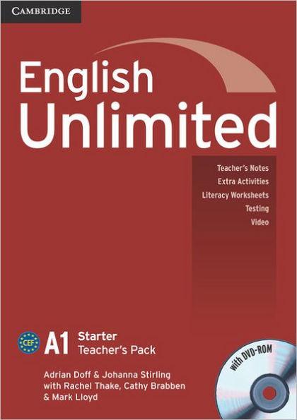 English Unlimited Starter Teacher’s Pack (Teacher’s Book with Dvd-Rom)