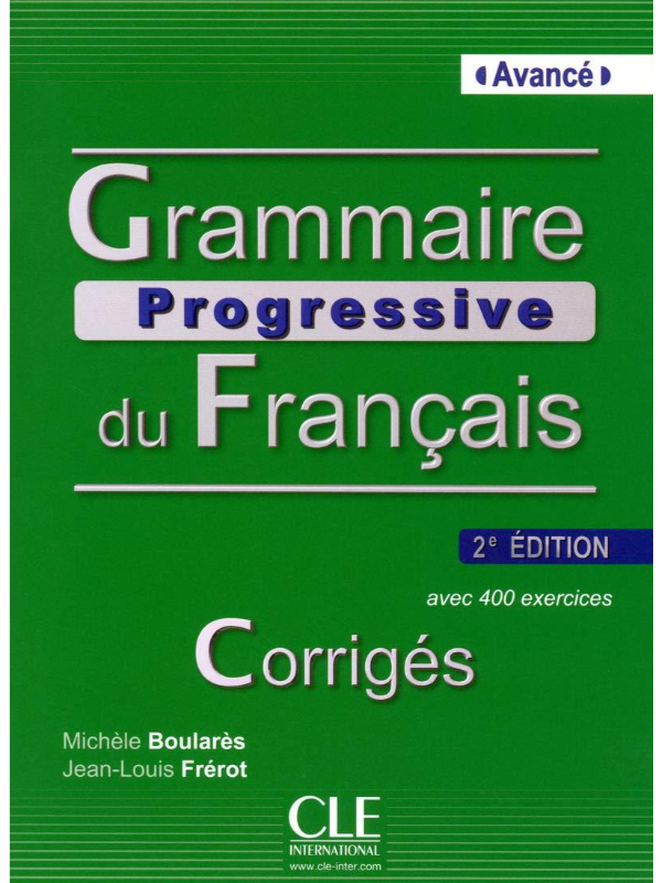 Grammaire progressive du français – 2ème édition