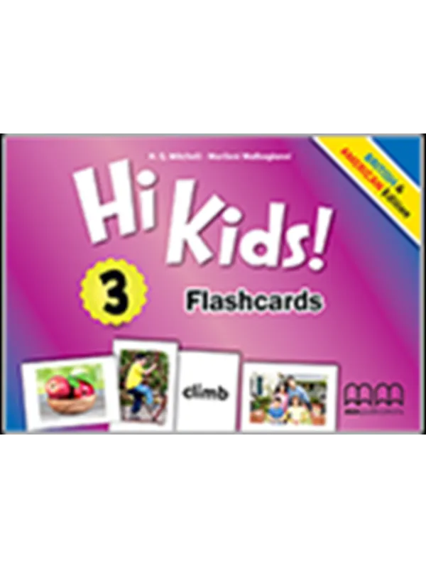 Hi Kids! 3 FLASHCARDS