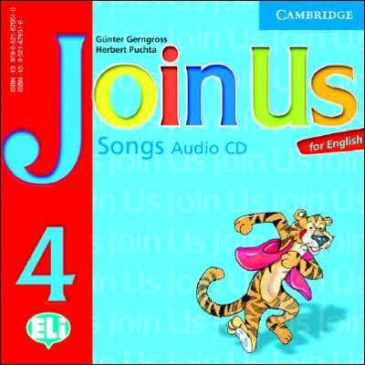 Join Us for English Level 4 Songs Audio CD