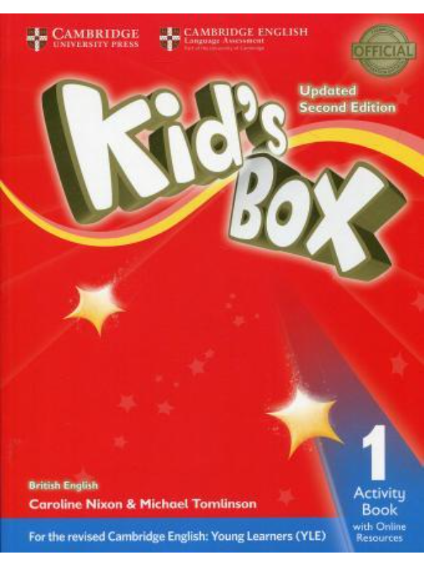 Kid’s Box Level 1 Activity Book with Online Resources British English Paperback – 9 Feb 2017by Caroline Nixon (Author), Michael Tomlinson (Author)