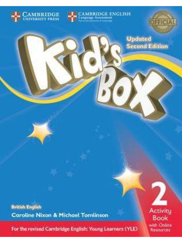 Kid’s Box Level 2 Activity Book with Online Resources British English Paperback – 9 Mar 2017by Caroline Nixon (Author), Michael Tomlinson (Author)
