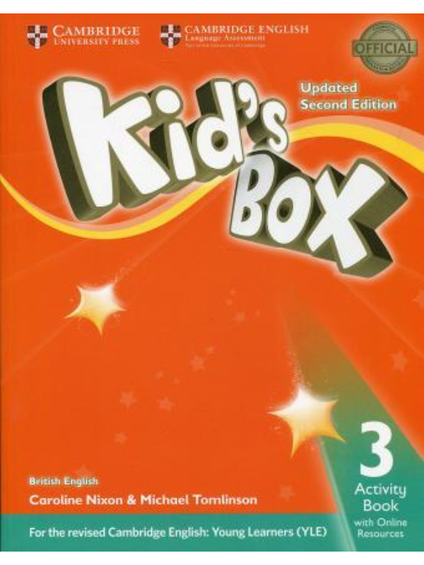 Kid’s Box Level 3 Activity Book with Online Resources British English Paperback – 2 Mar 2017by Caroline Nixon (Author), Michael Tomlinson (Author)