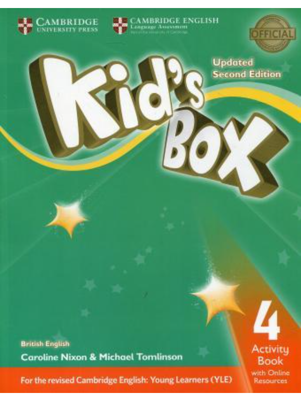 Kid’s Box Level 4 Activity Book British English Paperback – 23 Feb 2017by Michael Tomlinson Caroline Nixon (Author)ine Resources British English Paperback – 23 Feb 2017by Caroline Nixon (Author), ...