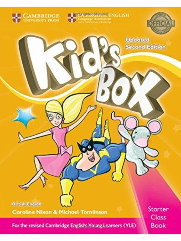 Kid’s Box Starter Class Book with CD-ROM British English Paperback – 2 Mar 2017by Caroline Nixon (Author), Michael Tomlinson (Author)