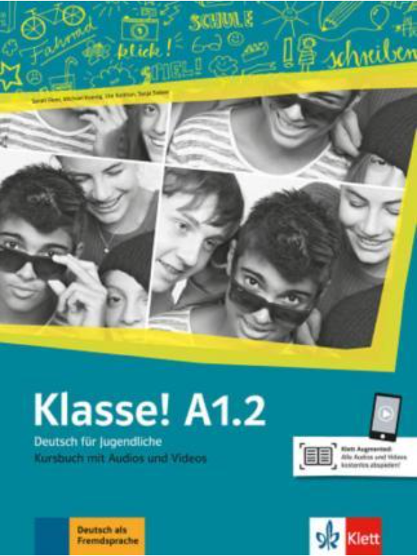 Klasse! A1.2 – Kursbuch mit Audios und Videos