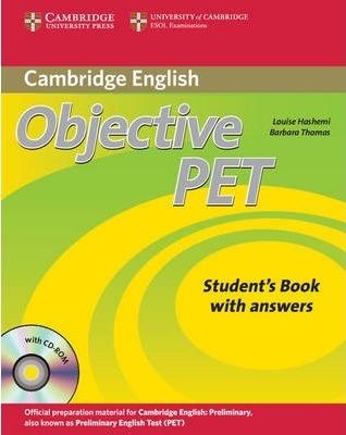 Objective PET Second edition Student’s Book with answers with CD-ROM
