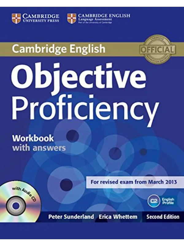 Objective Proficiency Workbook with Answers with Audio CD