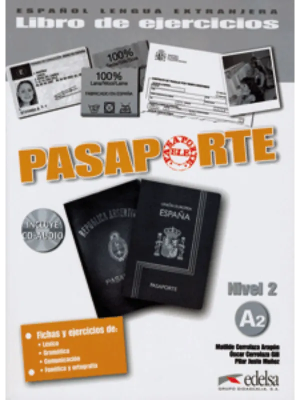 PASAPORTE A2 Libro de Ejercicios+CD Audio