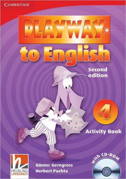 Playway to English Second edition Level 4 Activity Book with CD-ROM