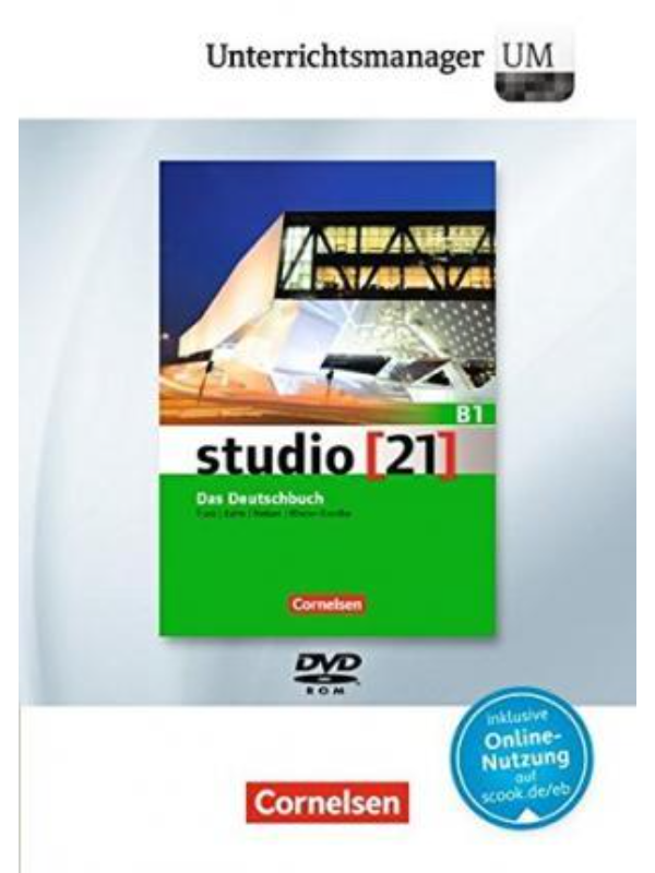 studio [21] – Grundstufe B1: Gesamtband – Unterrichtsmanager: Vollversion auf DVD-ROM. Inhaltlich identisch mit 120678-9