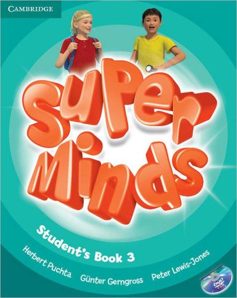 Super Minds Level 3 Std Bk w Dvd-R