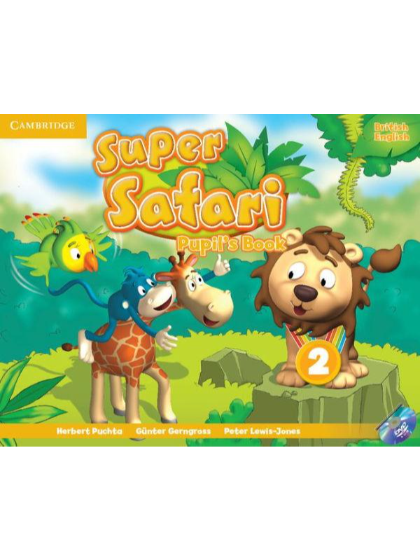 Super Safari L2 Pupil’s Bk w Dvd-R