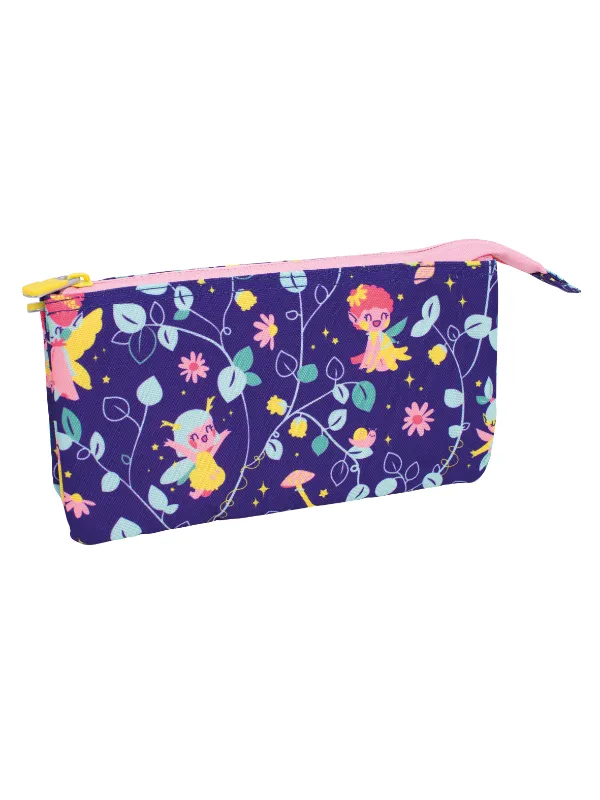 081133FR 5-Pocket pencil case Fairy Tale special series, lilac