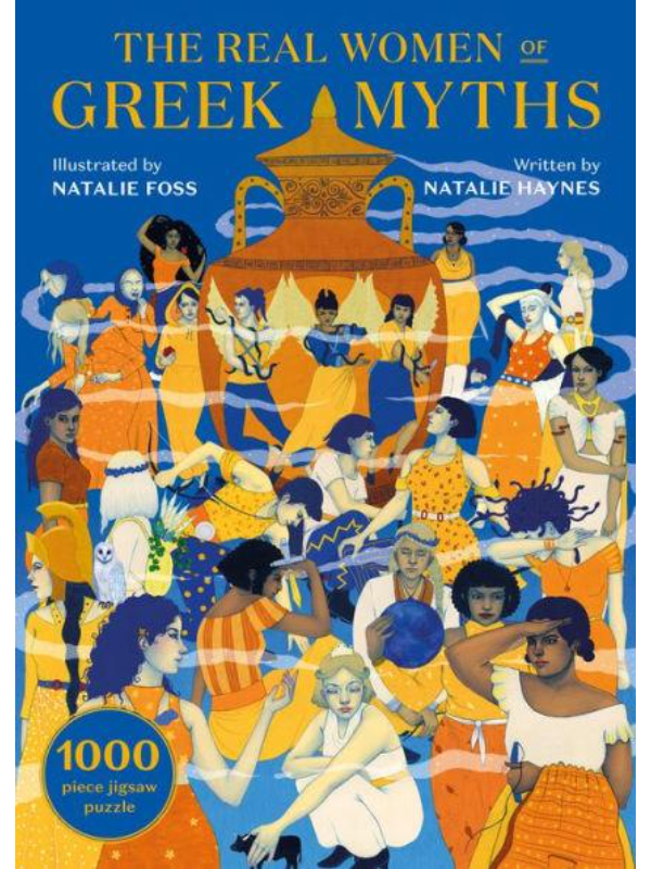 The Real Women of Greek Myths : A 1,000 Piece Jigsaw Puzzle Based on Feminist Tales