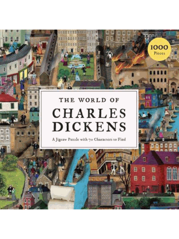 The World of Charles Dickens : A Jigsaw Puzzle with 70 Characters to Find