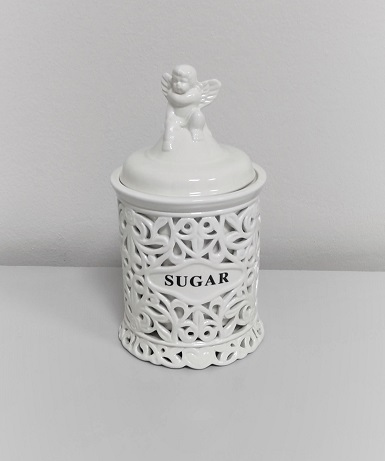 Dekoracija Posuda za šećer sa poklopcem