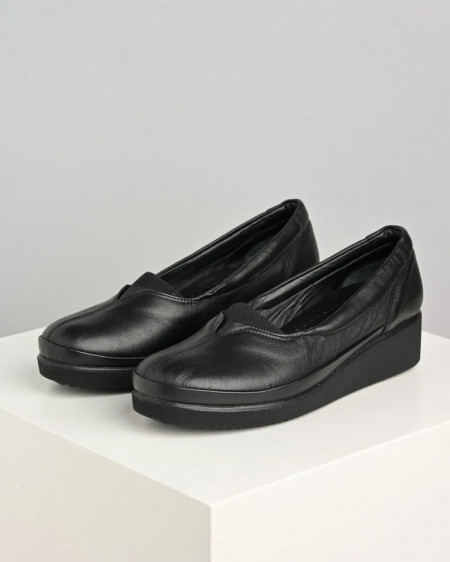 Kožne ženske cipele 601 crne