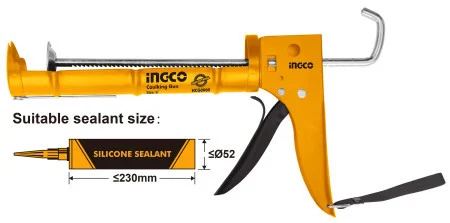 Ingco pištolj za silikon 235mm industrial ( HCG0909 )