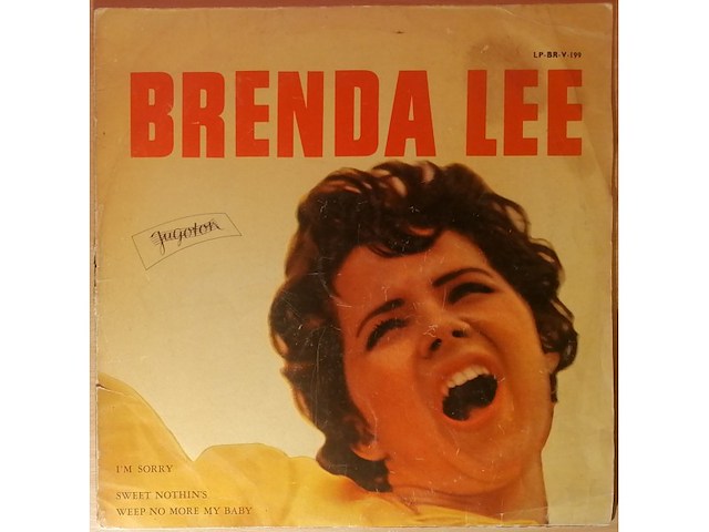 LP BRENDA LEE - Brenda Lee (1962) Jugoton, G+/VG-