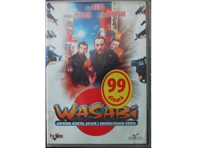 Wasabi-Jean Reno DVD
