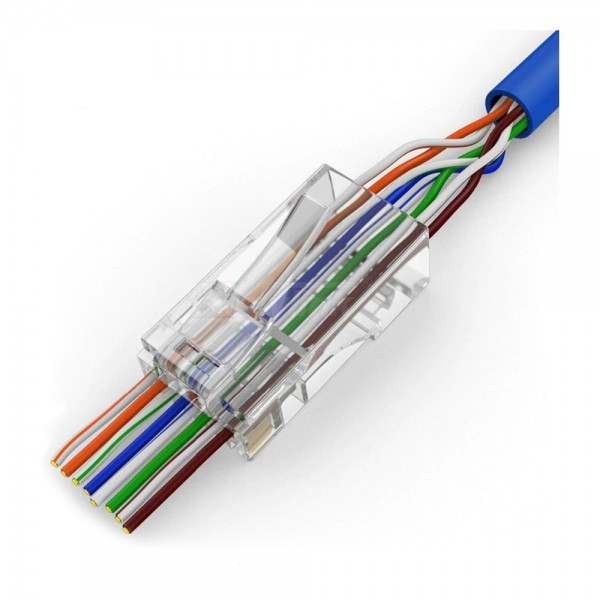 RJ45 BUKSNA ZA UTP-KABL CAT.5 SA PUNIM PRESEKOM