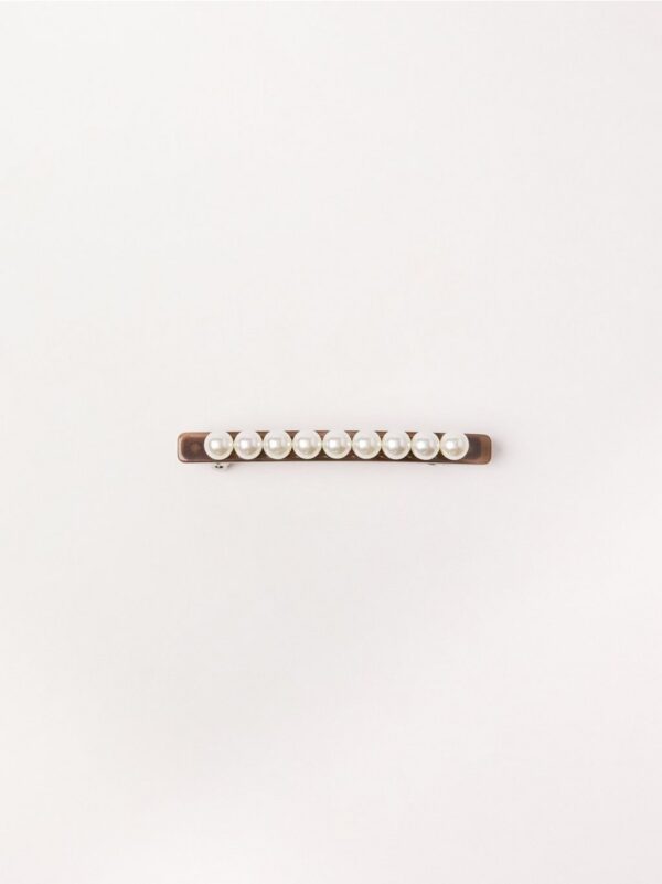 Šnala za kosu – Hair clip with pearls