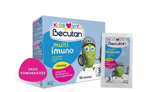 Becutan KIDS VITS multi imuno, 14 kesica