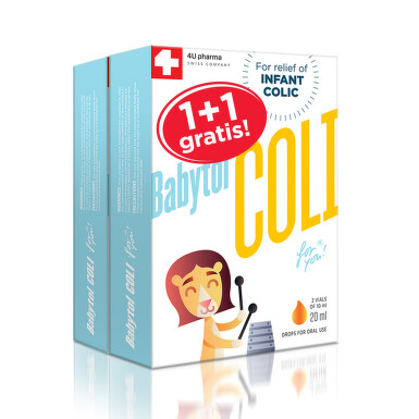 Babytol Coli, 20 ml 1+1 GRATIS