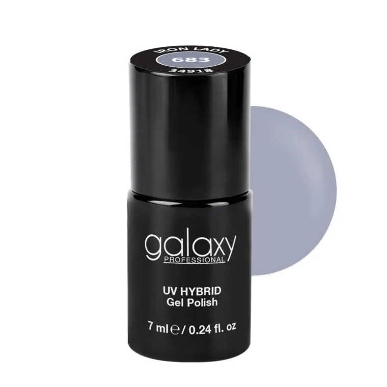 Trajni lak za nokte UV/LED GALAXY Hybrid 7ml Iron Lady S683