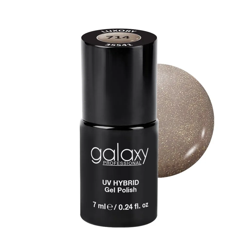 Trajni lak za nokte UV/LED GALAXY Hybrid 7ml Luxory S714