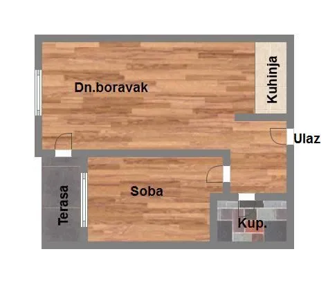 Prodaja, stan, 46m2, Telep, Novi Sad, Novi Sad