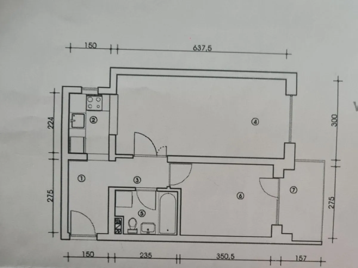 Prodaja, dvosoban stan, 46m2, Nova Detelinara, Novi Sad, Novi Sad