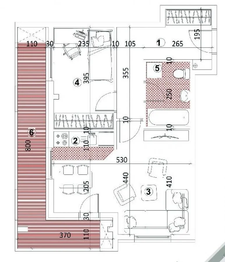 Prodaja, dvosoban stan, 55m2, Podbara, Novi Sad, Novi Sad