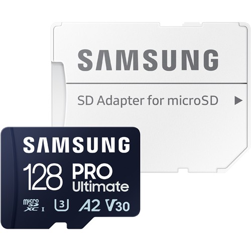 Samsung 128GB PRO Ultimate + Adapter microSDXC memorijska kartica | MB-MY128SA