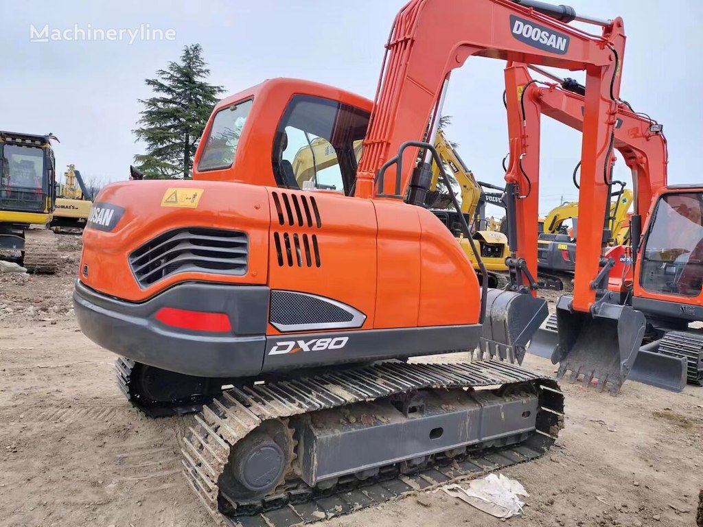 Doosan DX80R mini bager