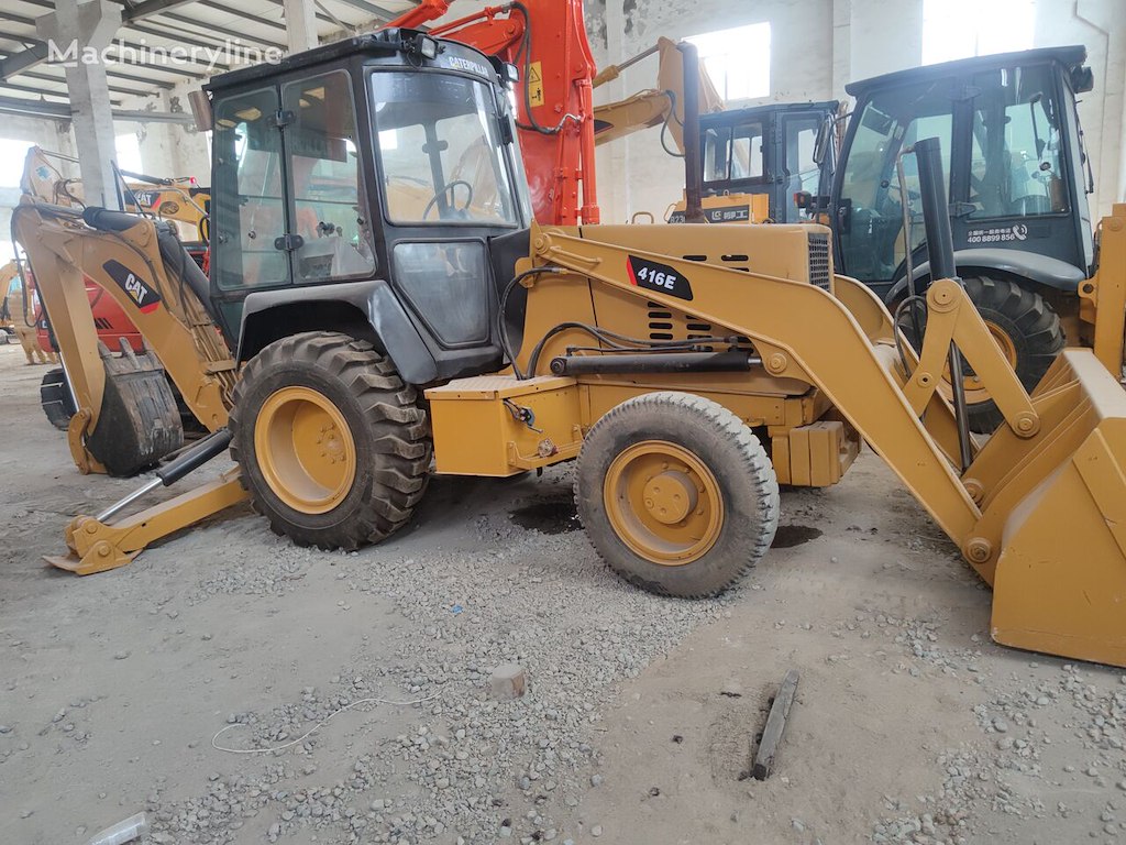 Caterpillar 416e used backhoe loader with high quality bager-utovarivač