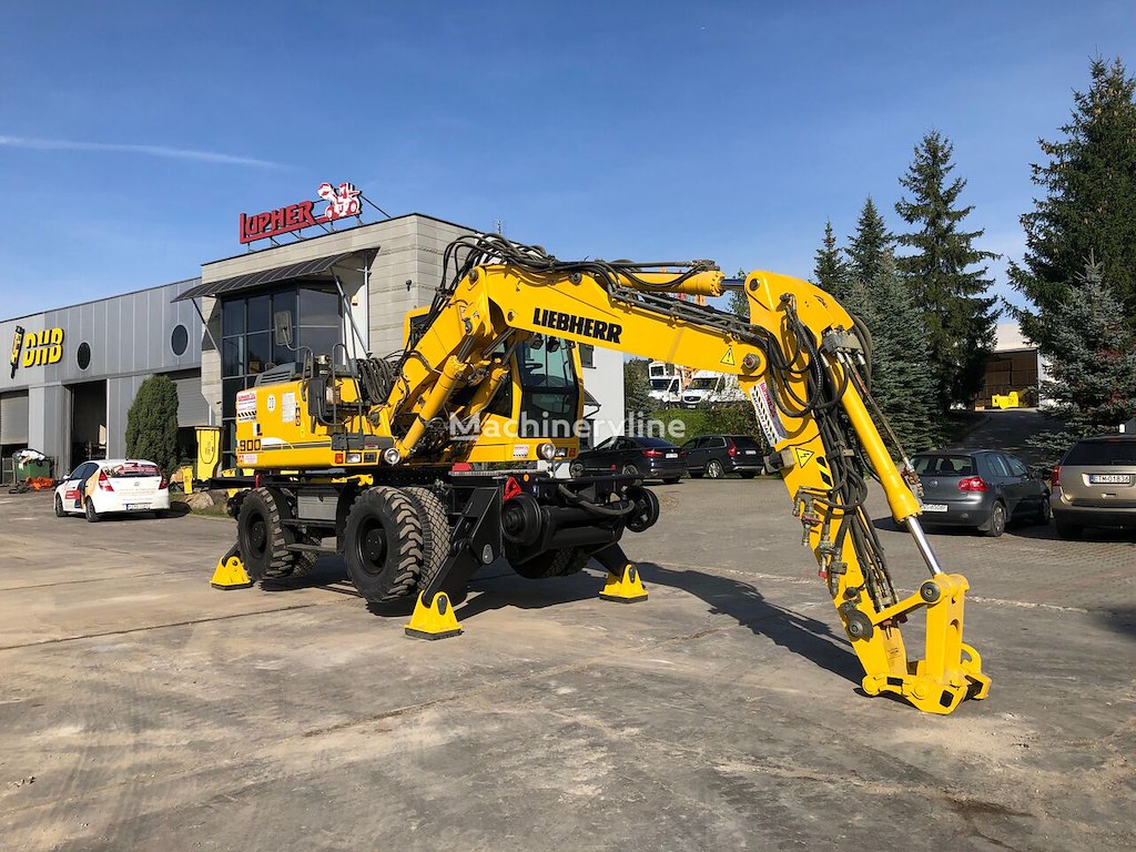 Liebherr A900C ZW LITRONIC bager na šinama