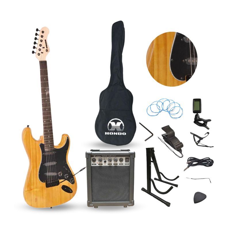HGP-670 Hondo Stratstyle Guitar Set