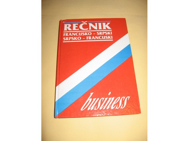 Francusko srpski rečnik - business