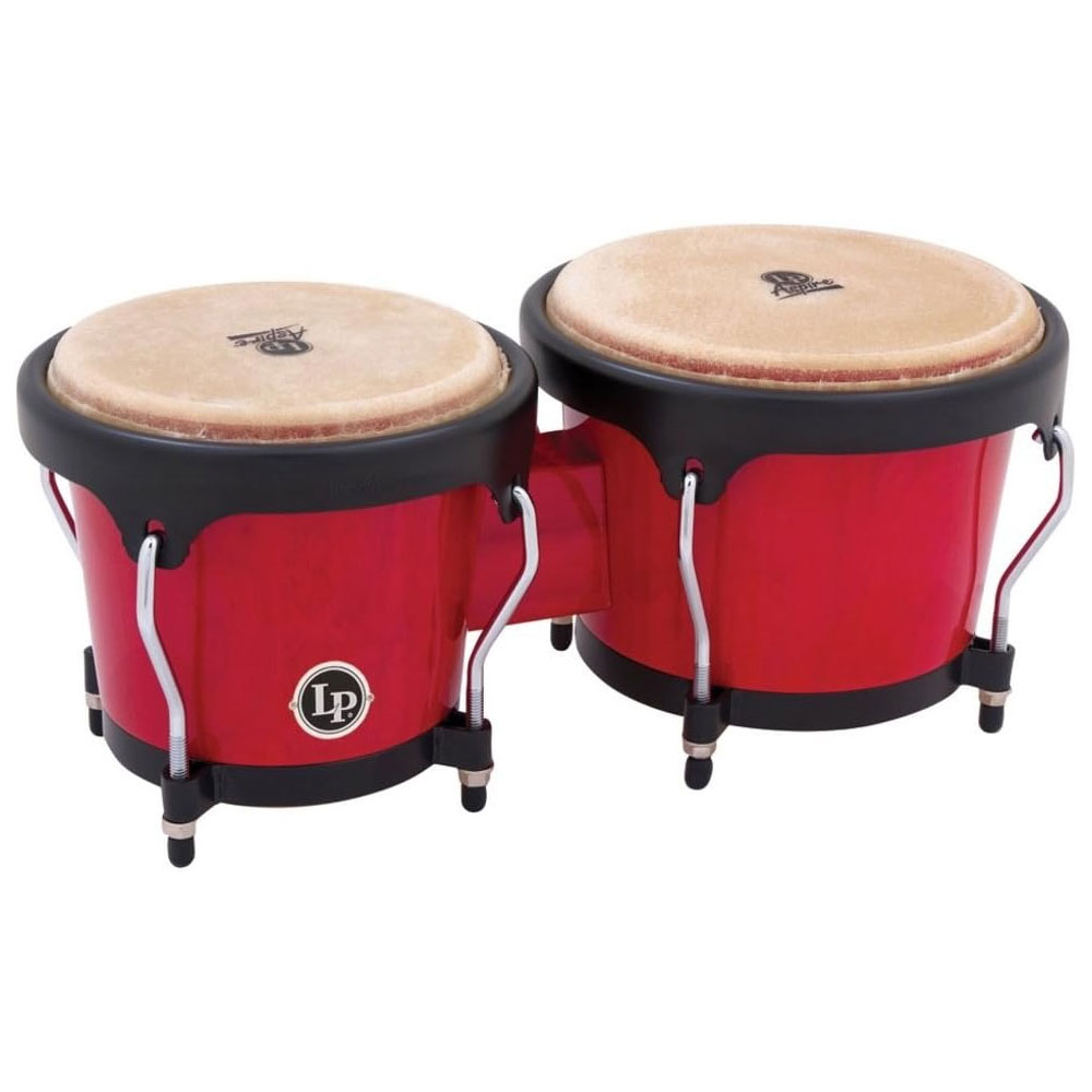 Latin Percussion Bongo Aspire Red/Black LP810.506